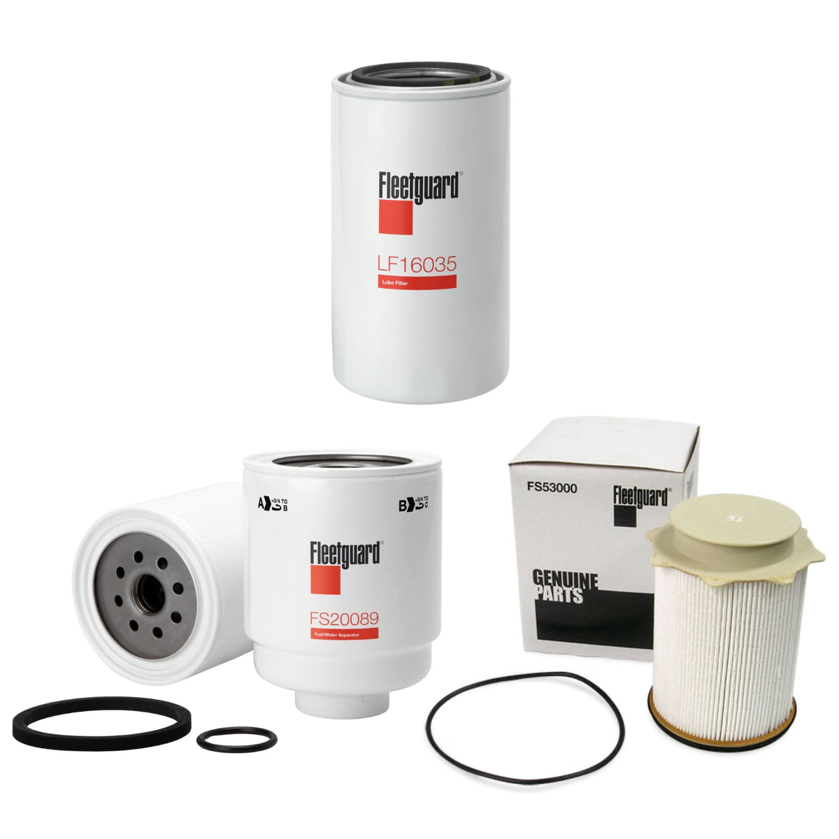 Fleetguard 2013-2018 Ram 6.7L Cummins Oil Fuel Filter Kit · KLM Performance
